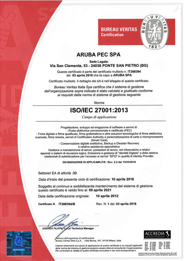 Aruba PEC - Chi Siamo | Pec.it